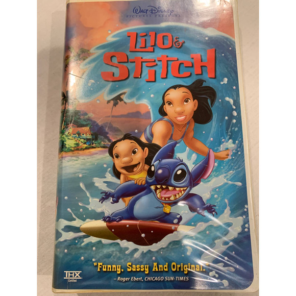 Walt Disney | Media | Lilo Stitch Vhs Movie Vcr Video Tape Used Walt ...